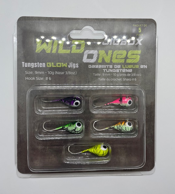 9mm Tungsten Glow 5 Pack - Walleye Mafia