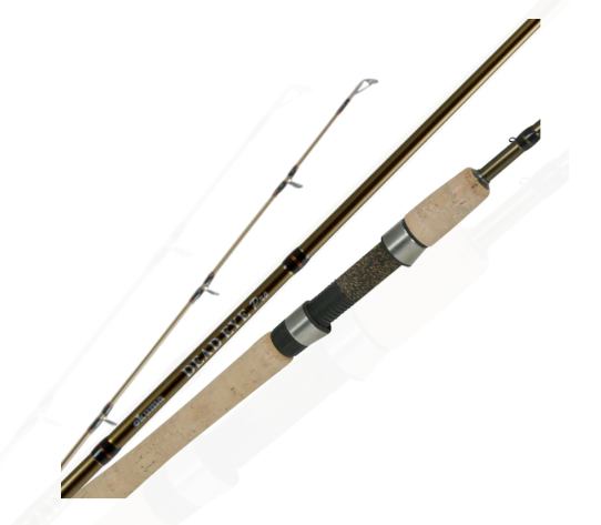 Okuma Dead Eye Classic Spinning Rod -6’6″ Med/Fast 2 pcs rod - Walleye ...